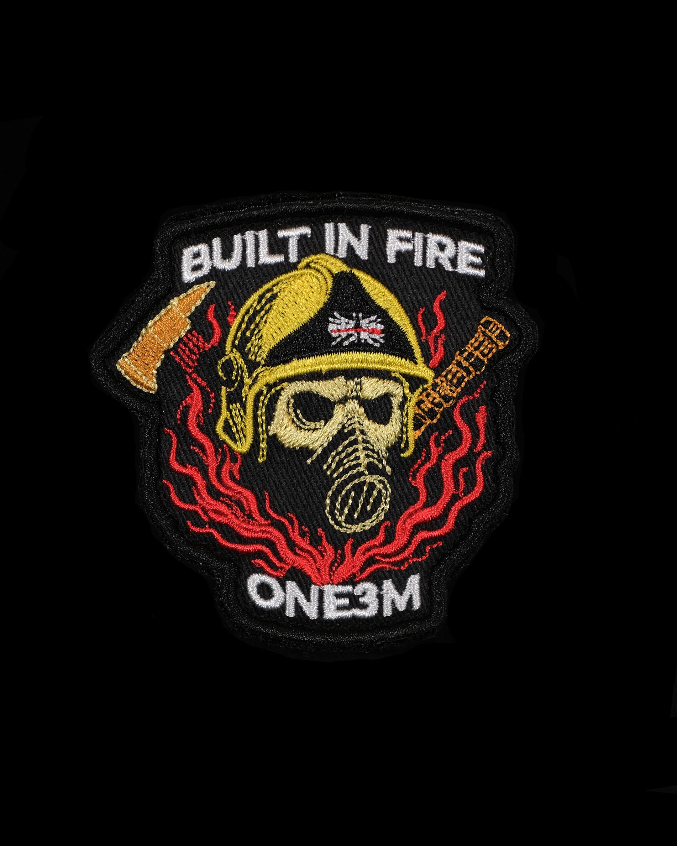 BUILT IN FIRE MORALE PATCHES – ONE3M